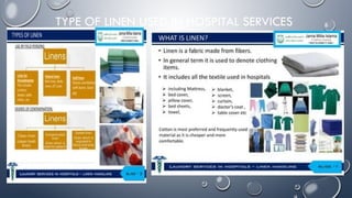 Linen Managment services in hospital ppt 2024.pptx