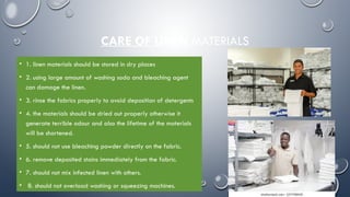Linen Managment services in hospital ppt 2024.pptx