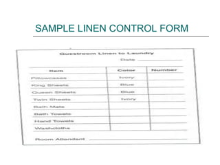 Linen room operation | PPT