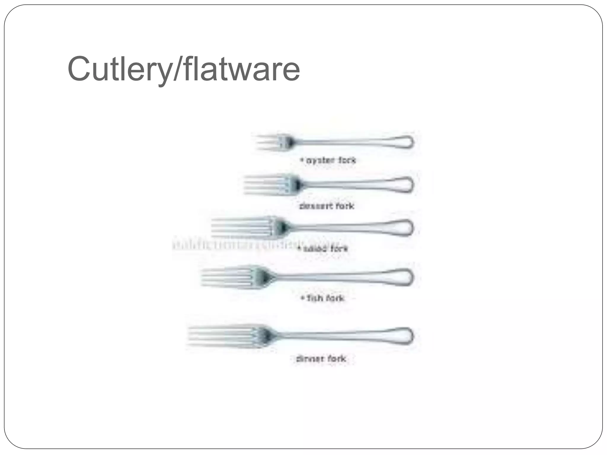 Linens, tableware and chinaware | PPTX