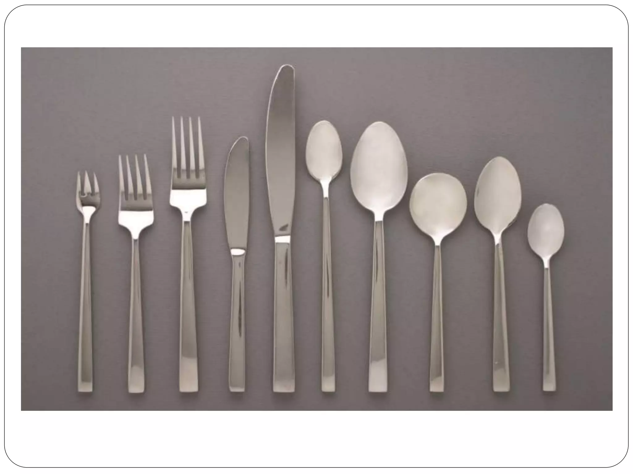 Linens, tableware and chinaware | PPTX