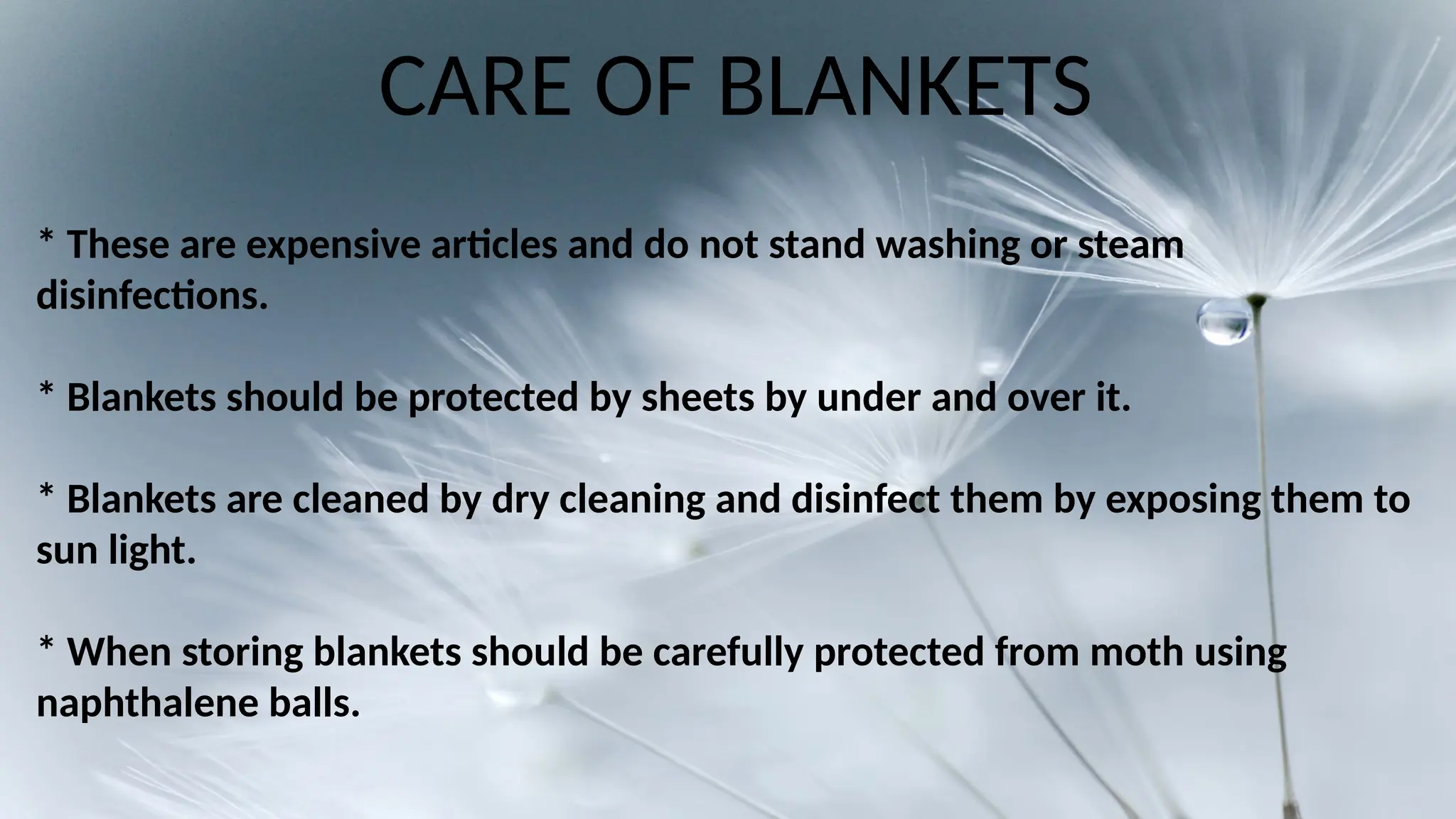 linen, types and care.pptx SlideShare.net 9415 | PPTX