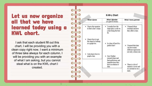 Line of best fit lesson | PPTX