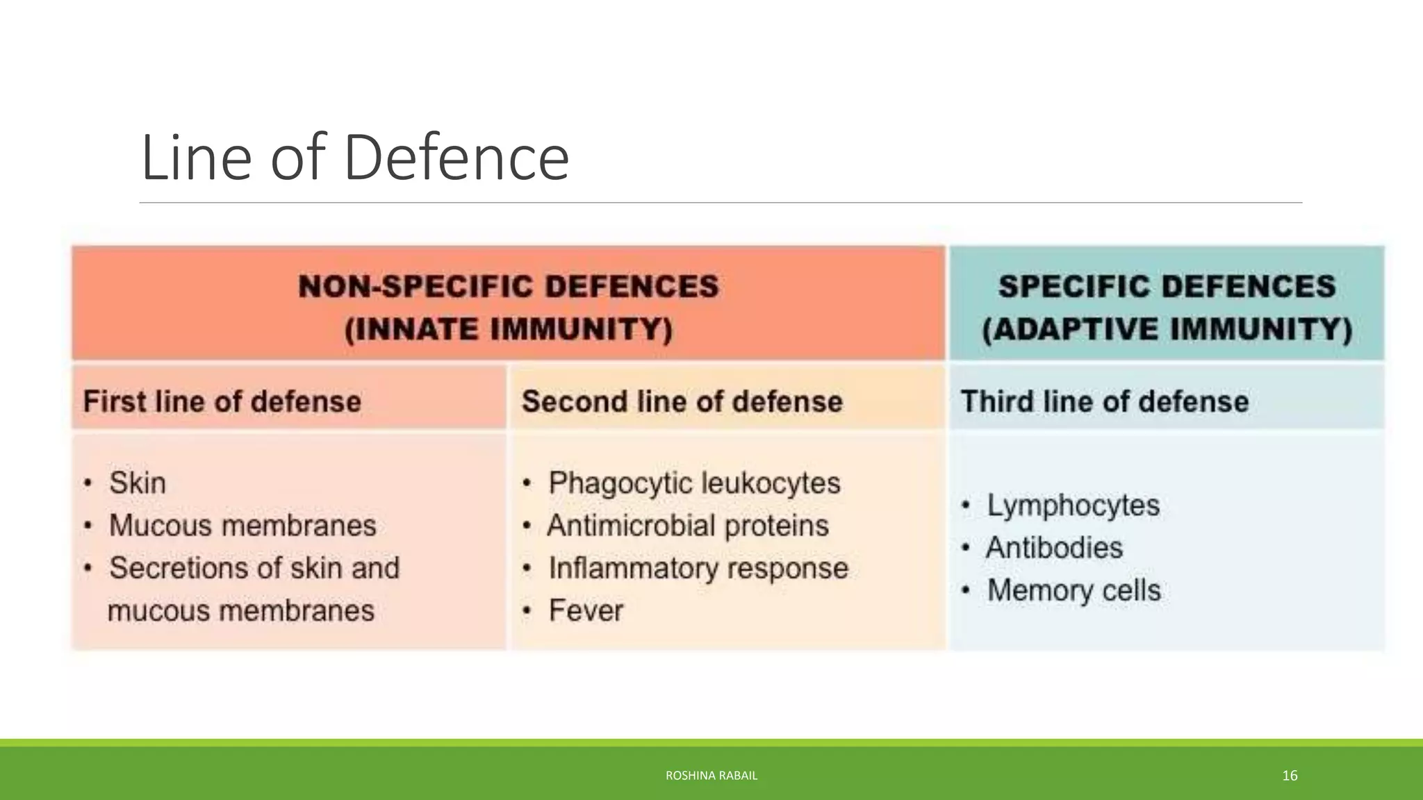 Line of defences | PPSX