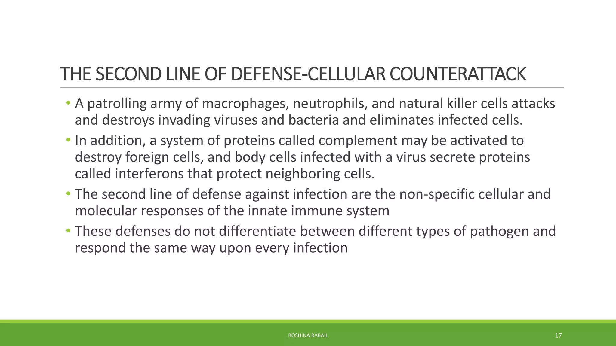 Line of defences | PPSX