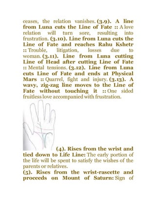 Line of fate भाग्य | DOCX
