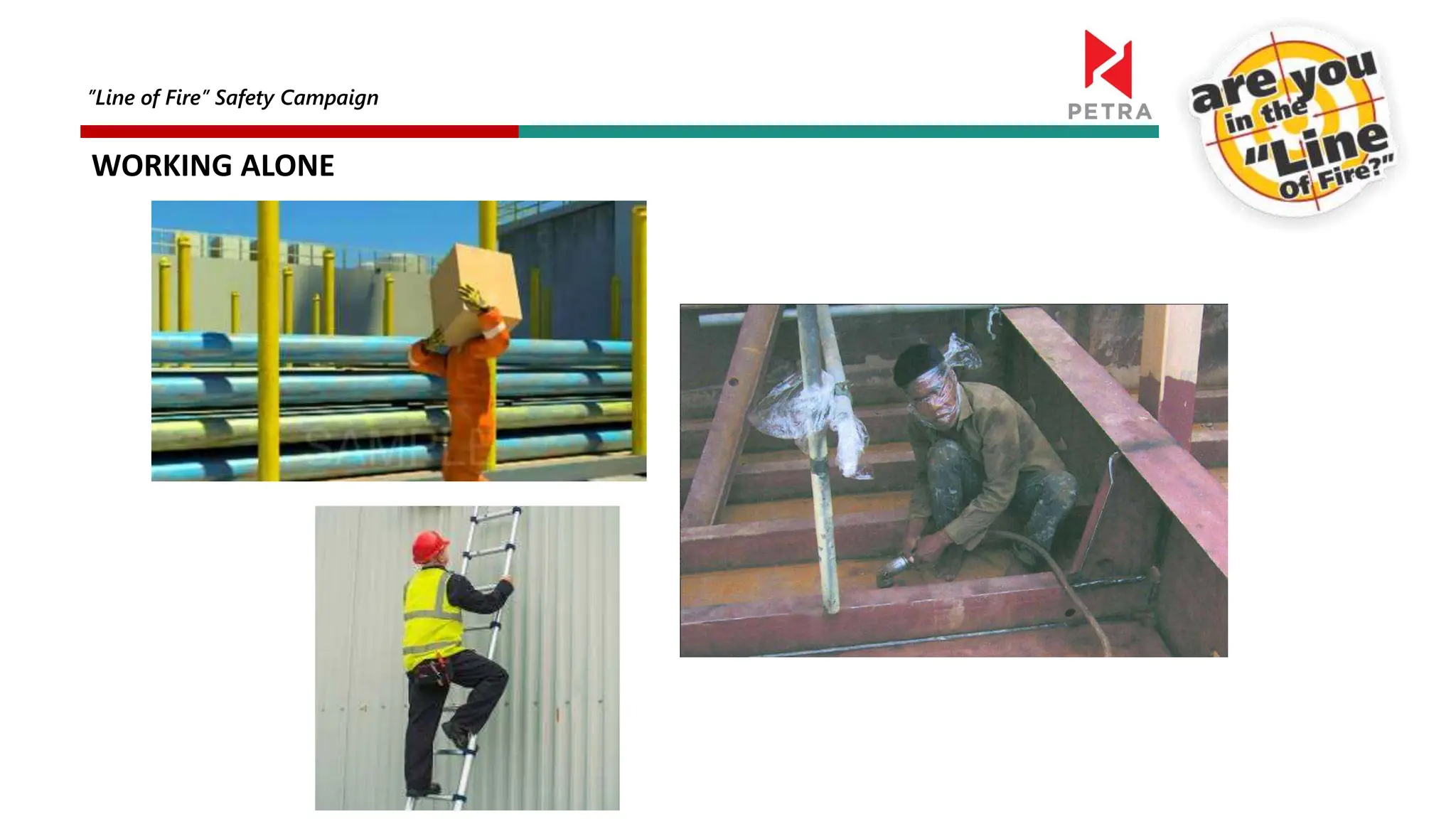 LINE OF FIRE AWARENESS FOR ALL WORKERS KSCPP | PPTX