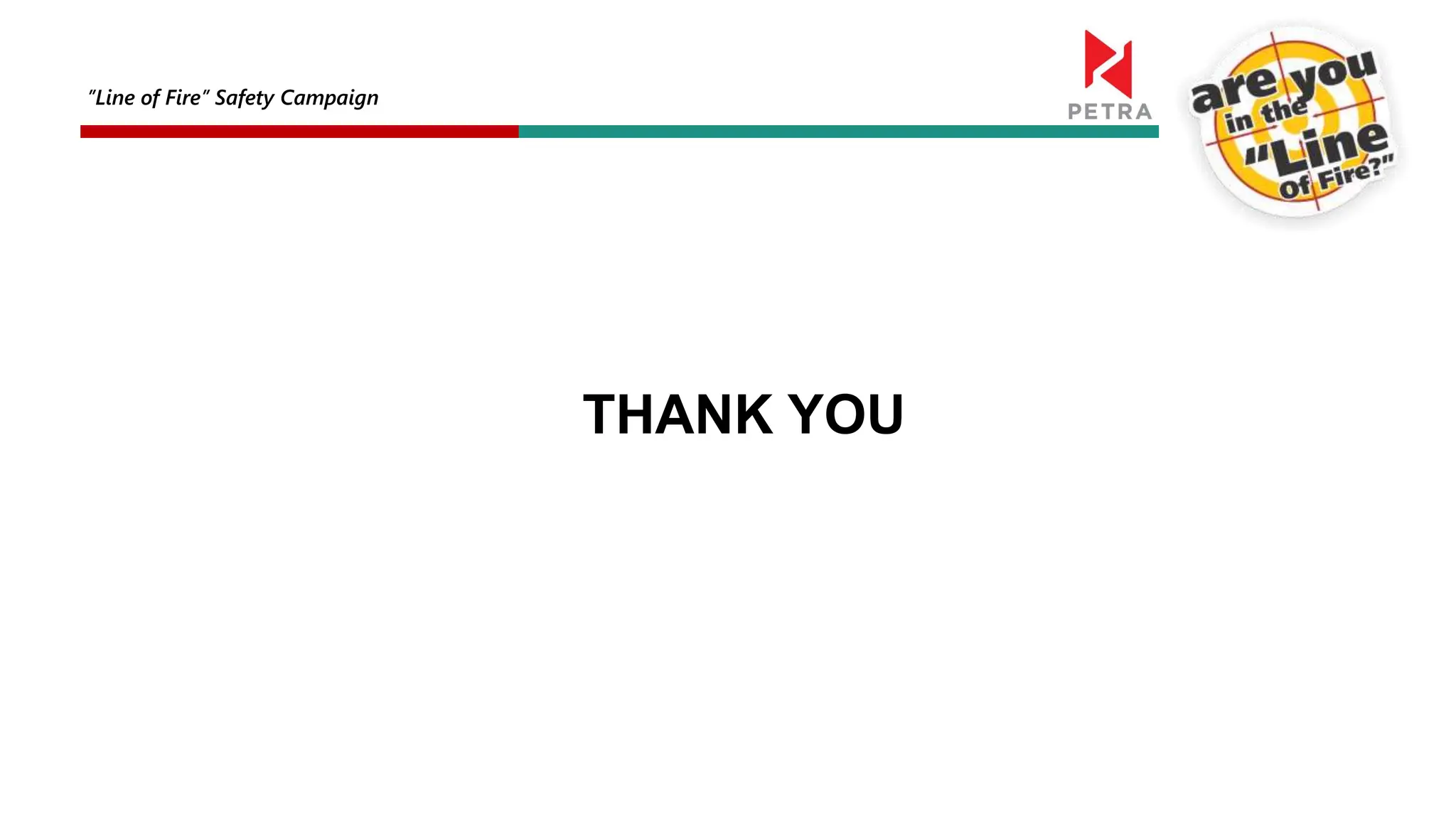 LINE OF FIRE AWARENESS FOR ALL WORKERS KSCPP | PPTX