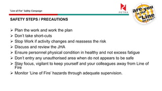 LINE OF FIRE AWARENESS FOR ALL WORKERS KSCPP | PPTX