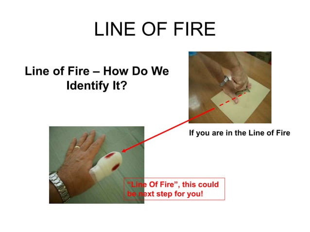 Line Of Fire Presentation.ppt