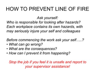 Line Of Fire Presentation.ppt