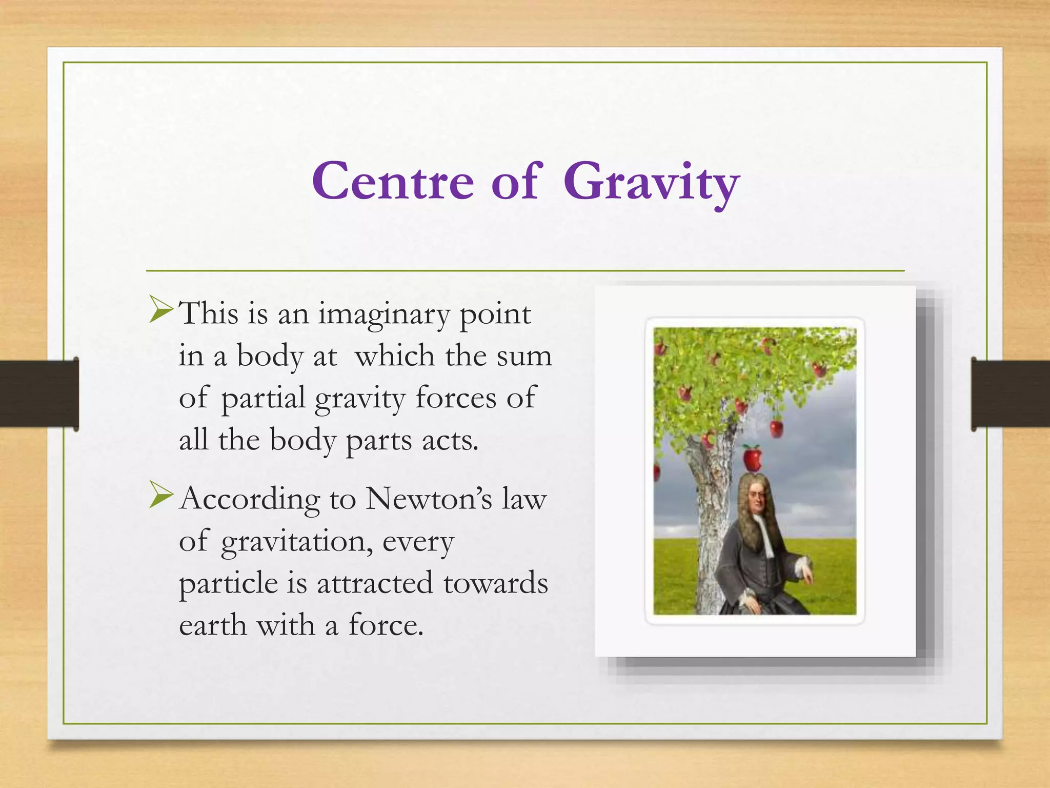 Line of gravity | PPTX