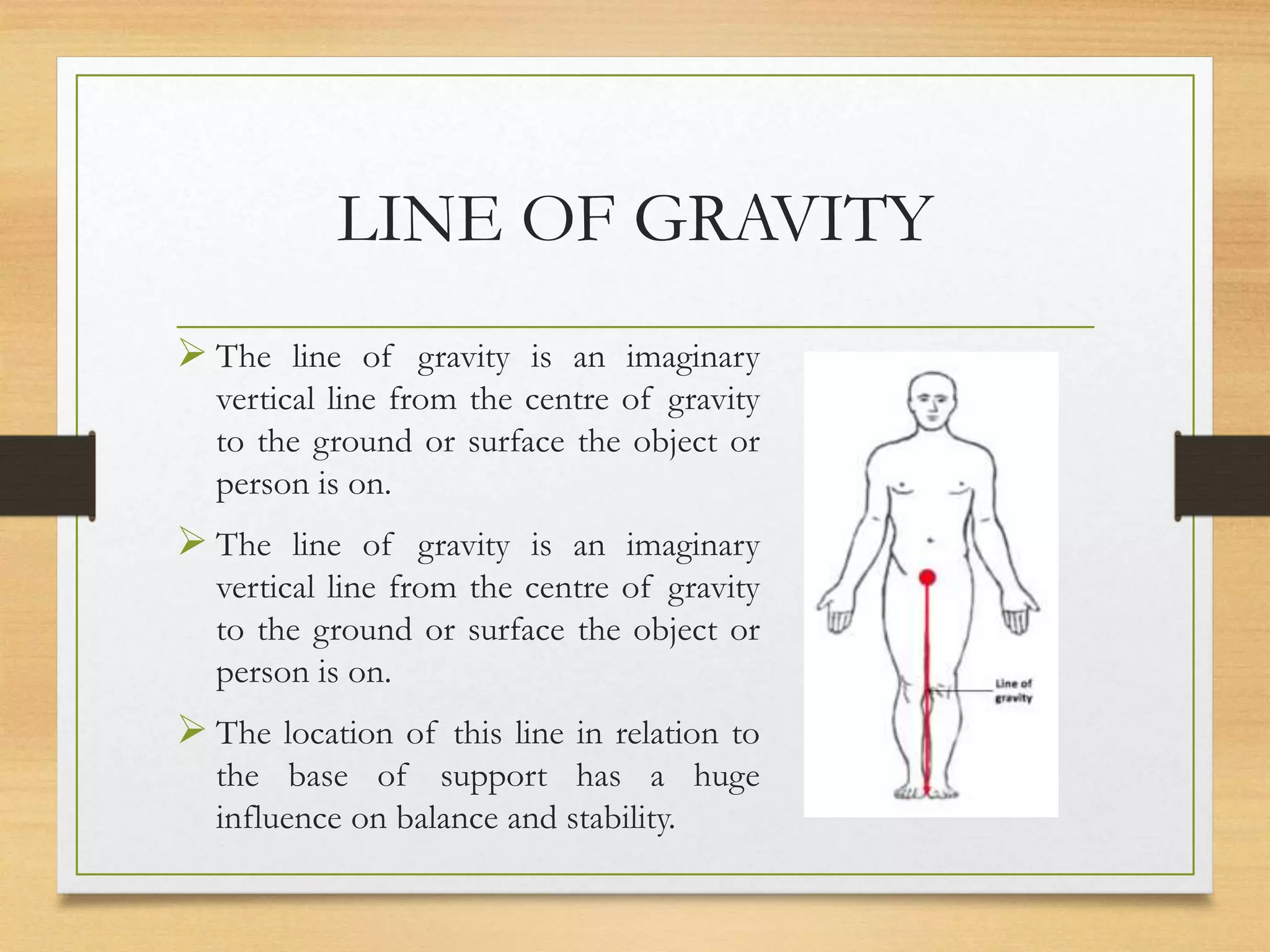 Line of gravity | PPTX