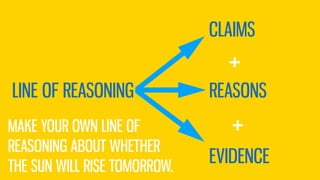 Line of reasoning | PDF