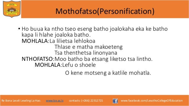 Mekhabo-puo Ea Sesotho