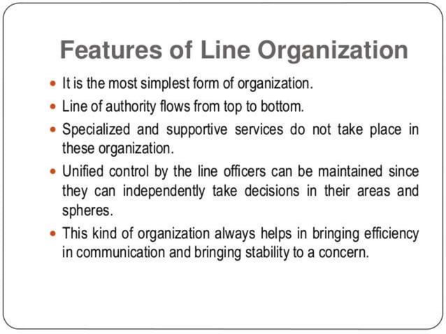 Line organization | PPTX