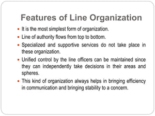 Line organization | PPTX
