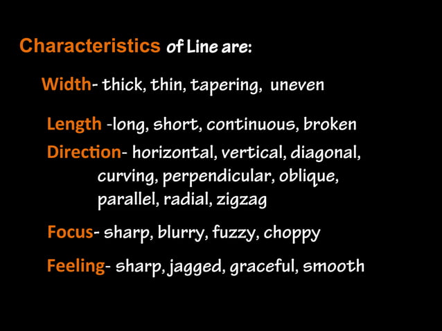 High School LIne Photography Lesson | PPT