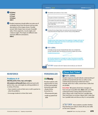 line points and rays grade four.pdf best | PDF