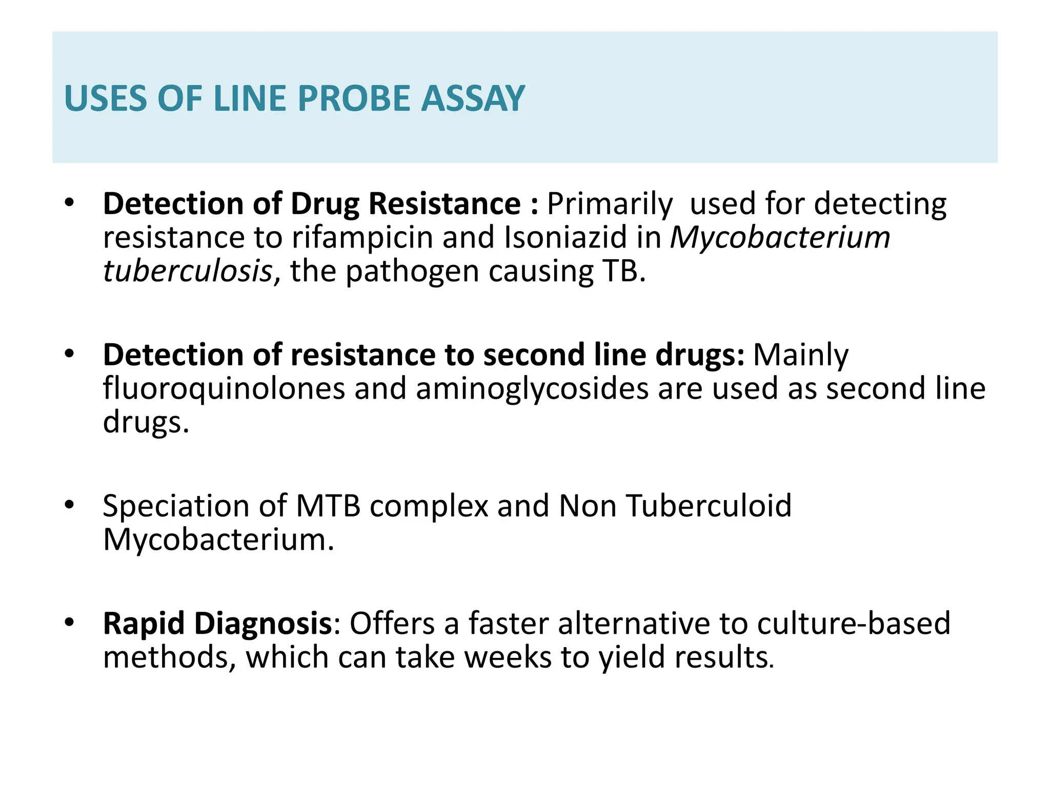 Line Probe Assay for Mycobacterium tuberculosis .pptx
