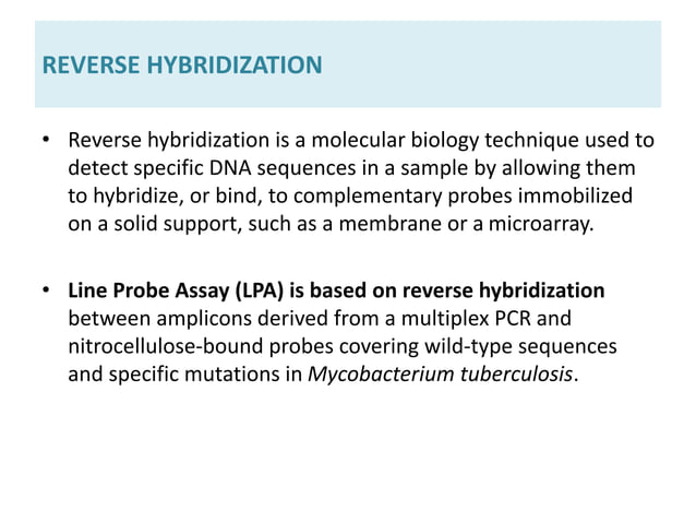 Line Probe Assay for Mycobacterium tuberculosis .pptx