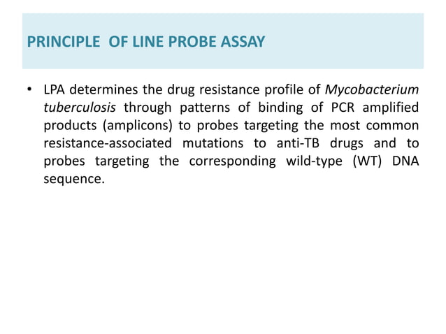Line Probe Assay for Mycobacterium tuberculosis .pptx