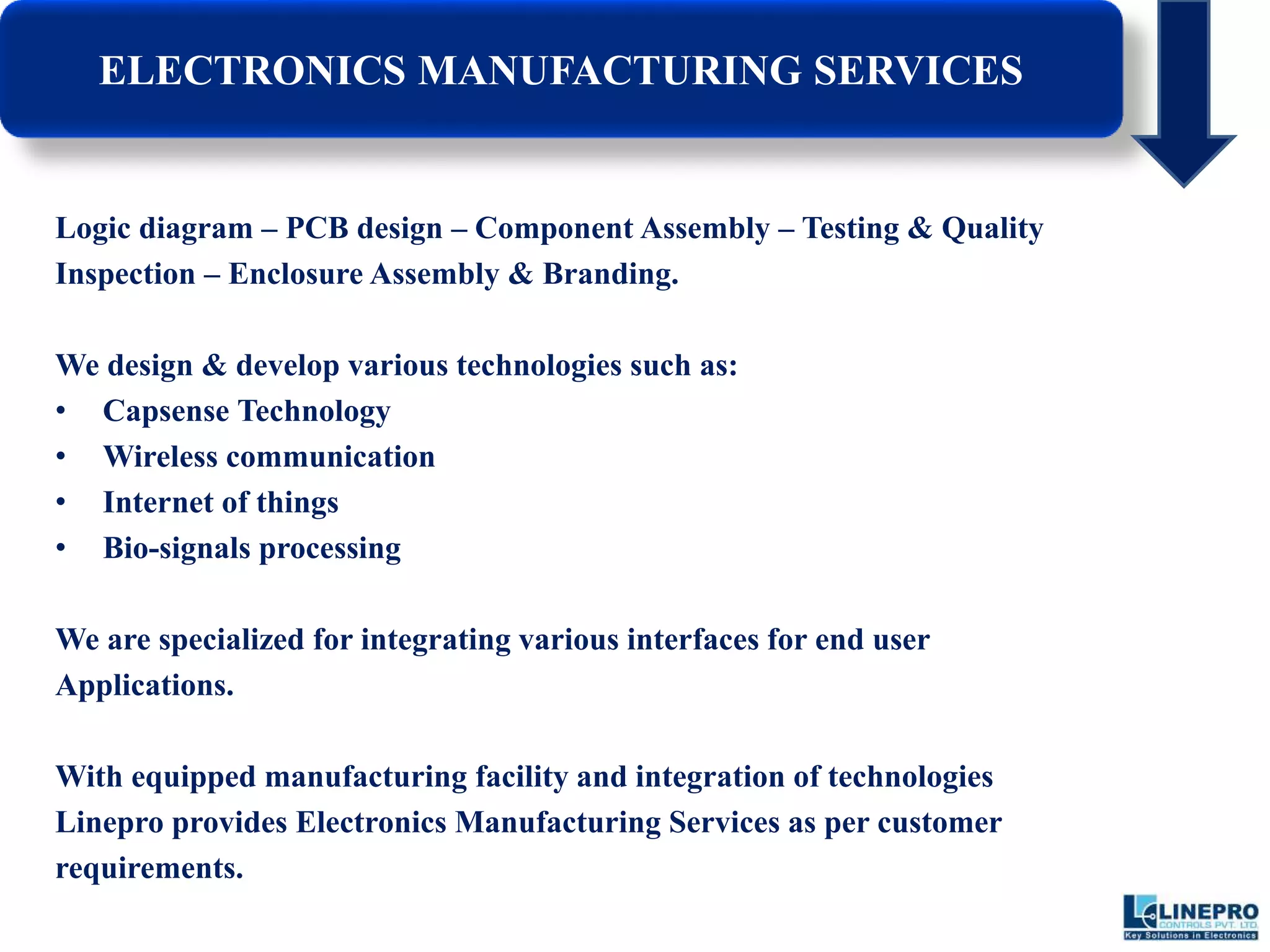 Linepro controls profile | PPTX