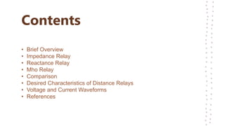 Line Protection with Distance Relays by Toshali Mohapatra | PPT