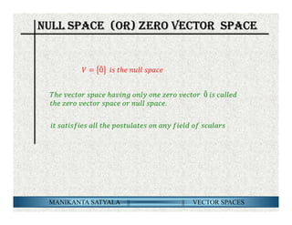 Liner algebra-vector space-1 introduction to vector space and subspace | PDF