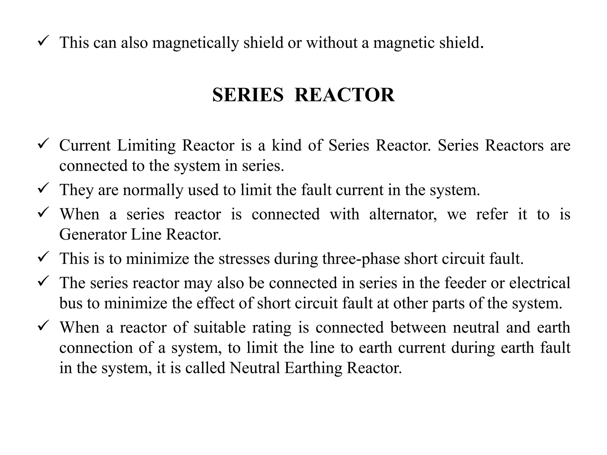 Line reactor | PPTX
