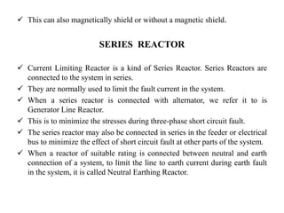 Line reactor | PPTX | Science