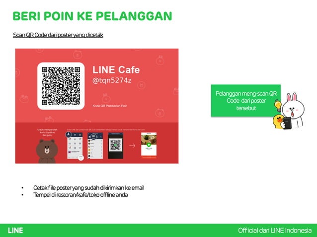 LINE@ reward card manual | PPT