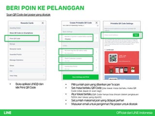 LINE@ reward card manual | PPT