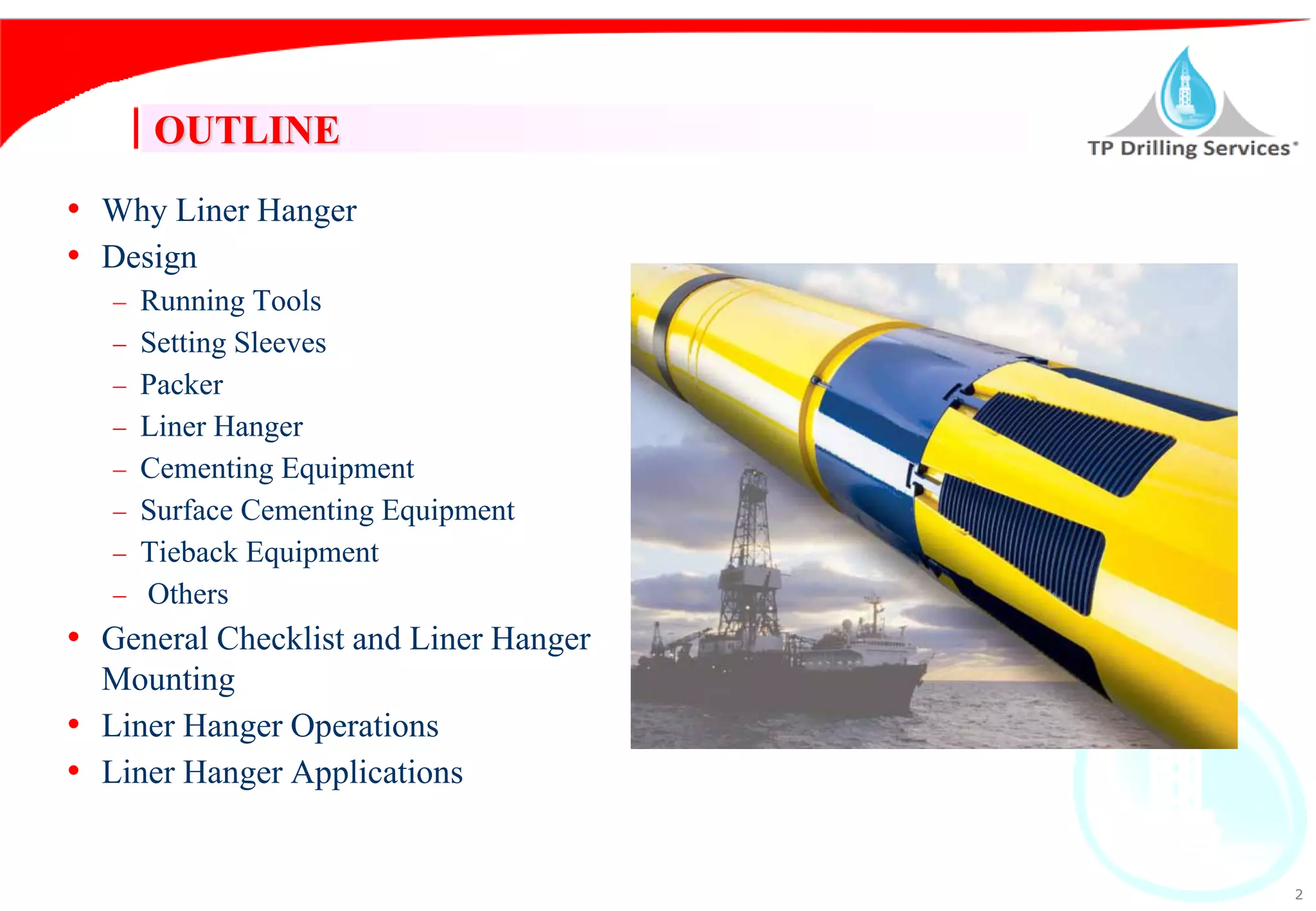 Liner hanger design and operations | PDF