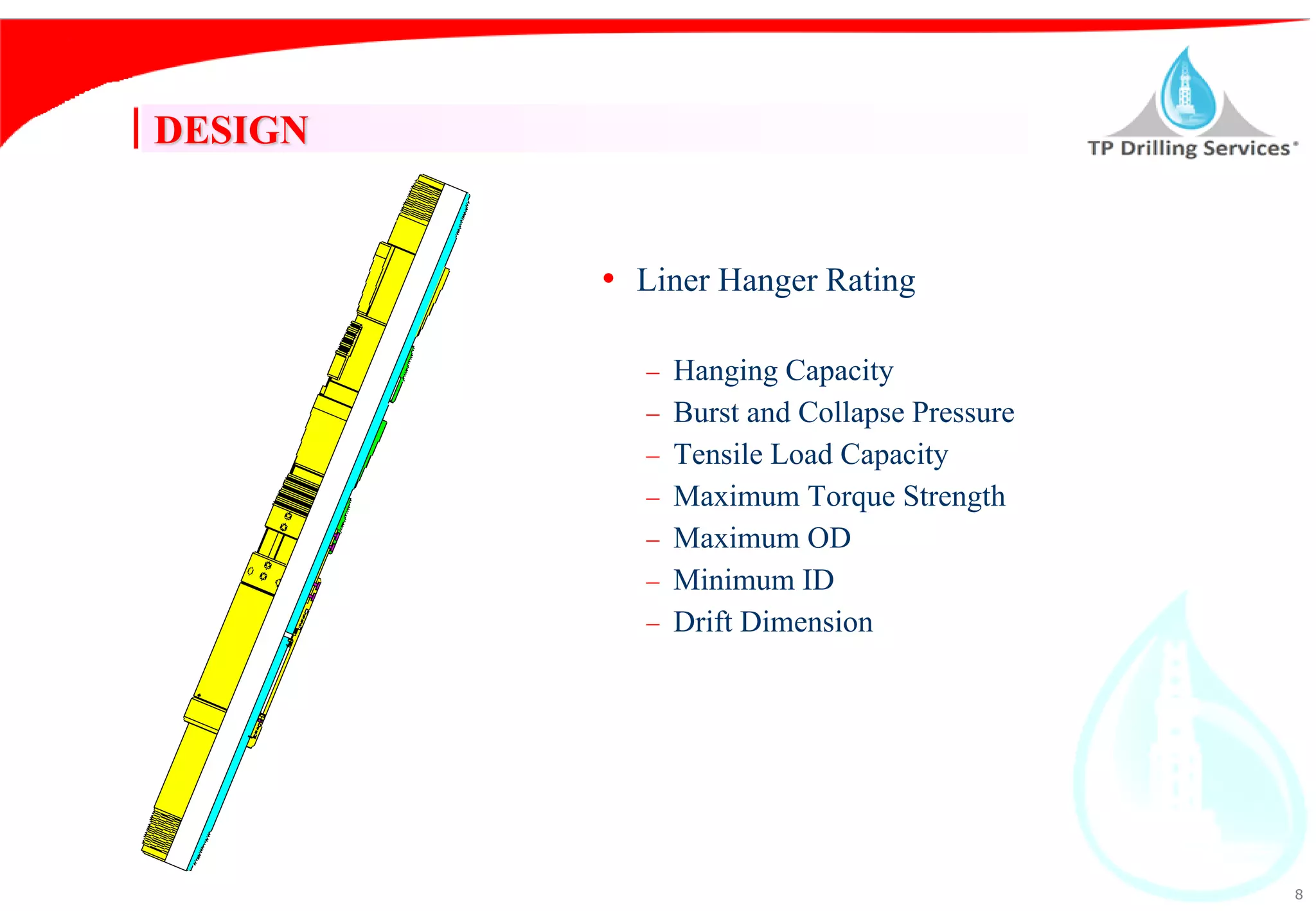 Liner hanger design and operations | PDF