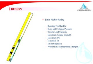 Liner hanger design and operations | PDF