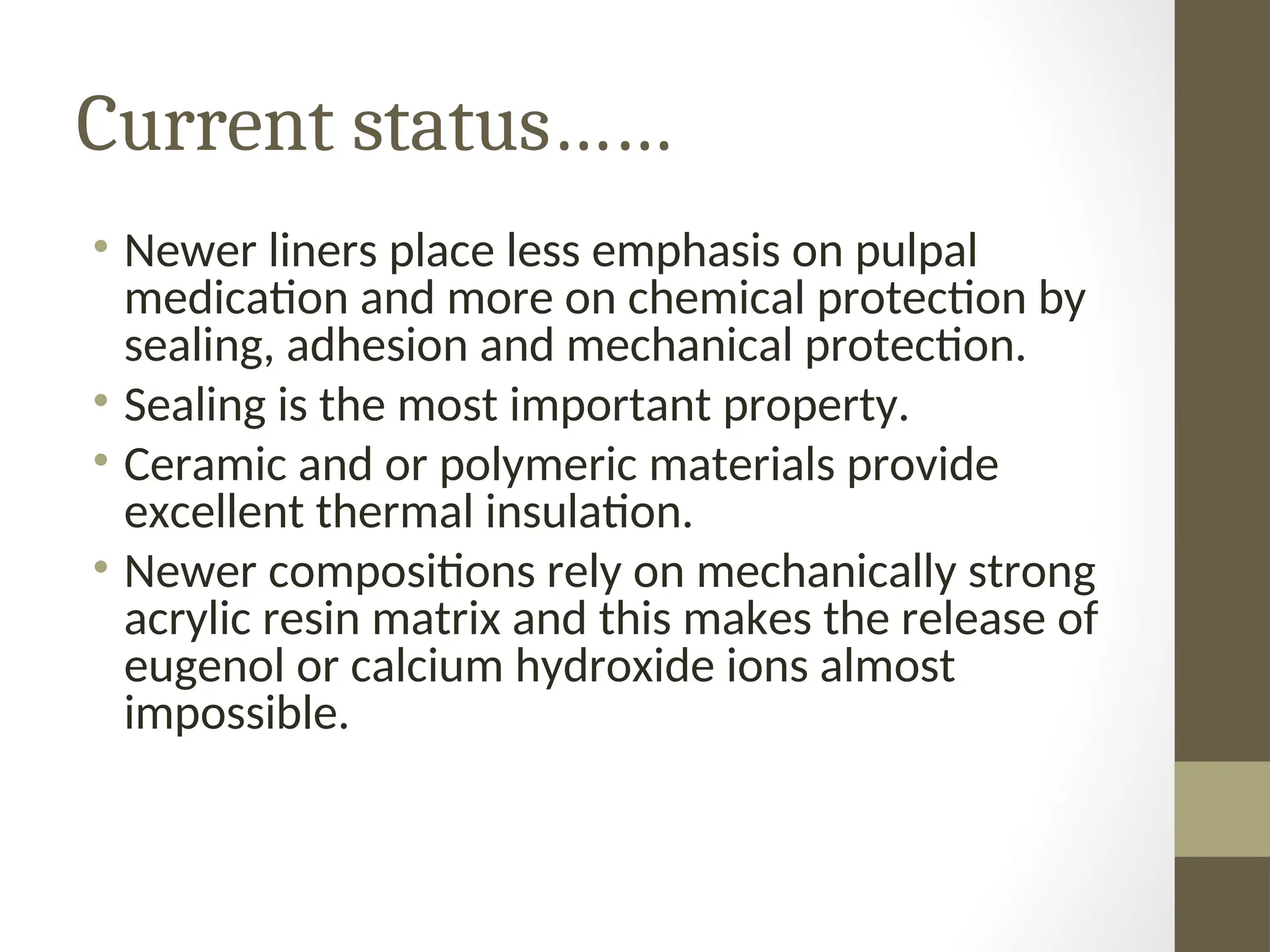 liners_and_bases.ppt liner and bases in dentistry | PPT