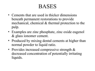 LINERS & BASES.ppt vvv.vvvvvvvvvvvvvvvvv | PPT
