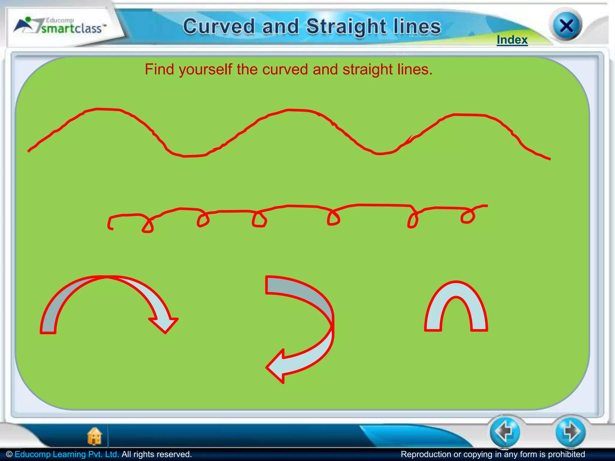 Lines curved and-straight | PPTX