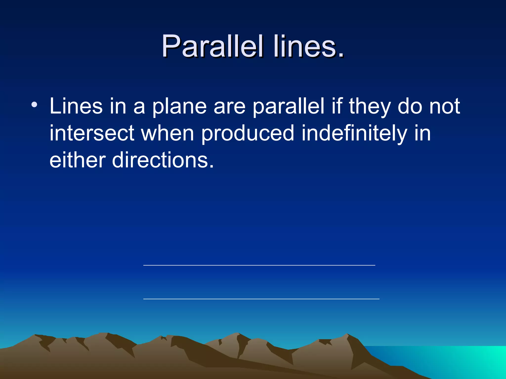 Lines and angles | PPT