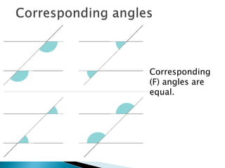 Lines and angles | PPTX
