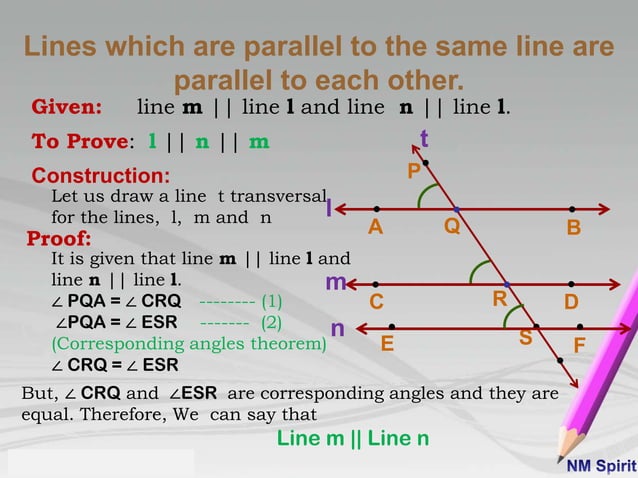 Lines And Angles | PPTX | 3-D Graphics | Computer Software and Applications