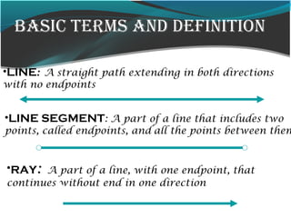 Lines and angles | PPT