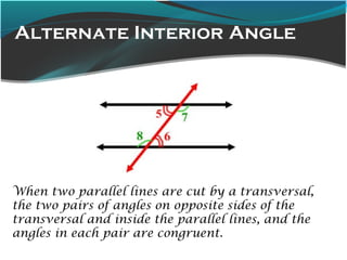 Lines and angles | PPT