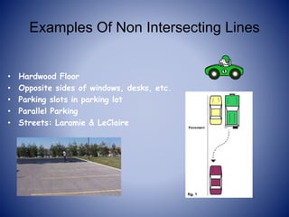 Example Of Intersecting Lines In Real Life