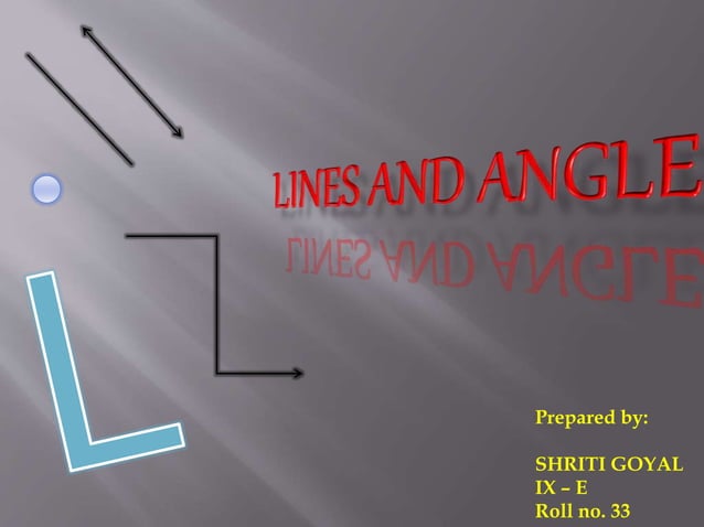 Lines and angles | PPT