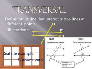 Lines and angles | PPT