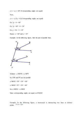 Lines and angles | DOCX