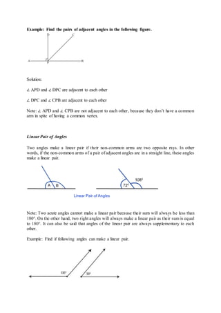 Lines and angles | DOCX