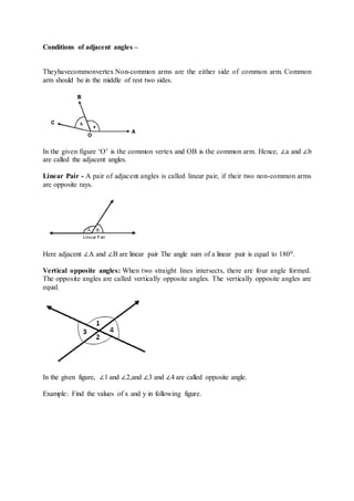 Lines and angles | DOCX